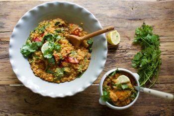 Ginger, Lemon & Turmeric Dhal - Naturally Sassy