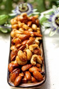 Sticky Sweet & Salty Nut Mix - Naturally Sassy