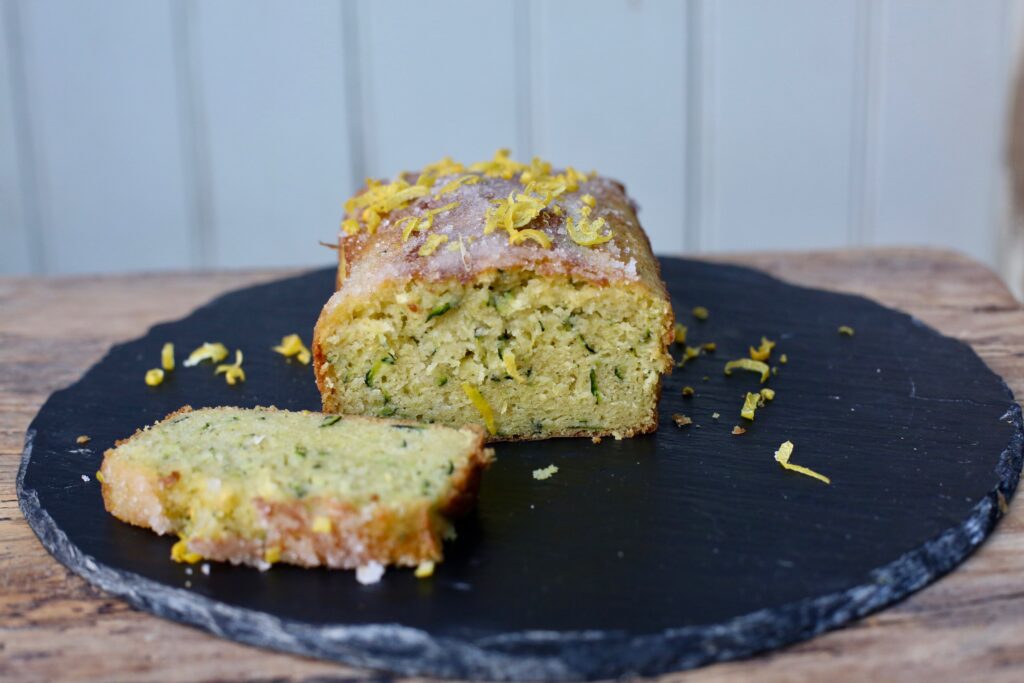 Courgette Lemon Drizzle Cake - Naturally Sassy